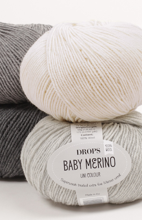 DROPS Baby Merino | DROPS Baby Merino | Wolle & Garn | die Strickerin